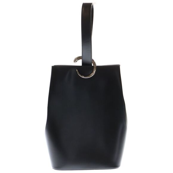 Cartier | Bags | Cartier Panthre Logo Plate Leather One Shoulder Bag ...